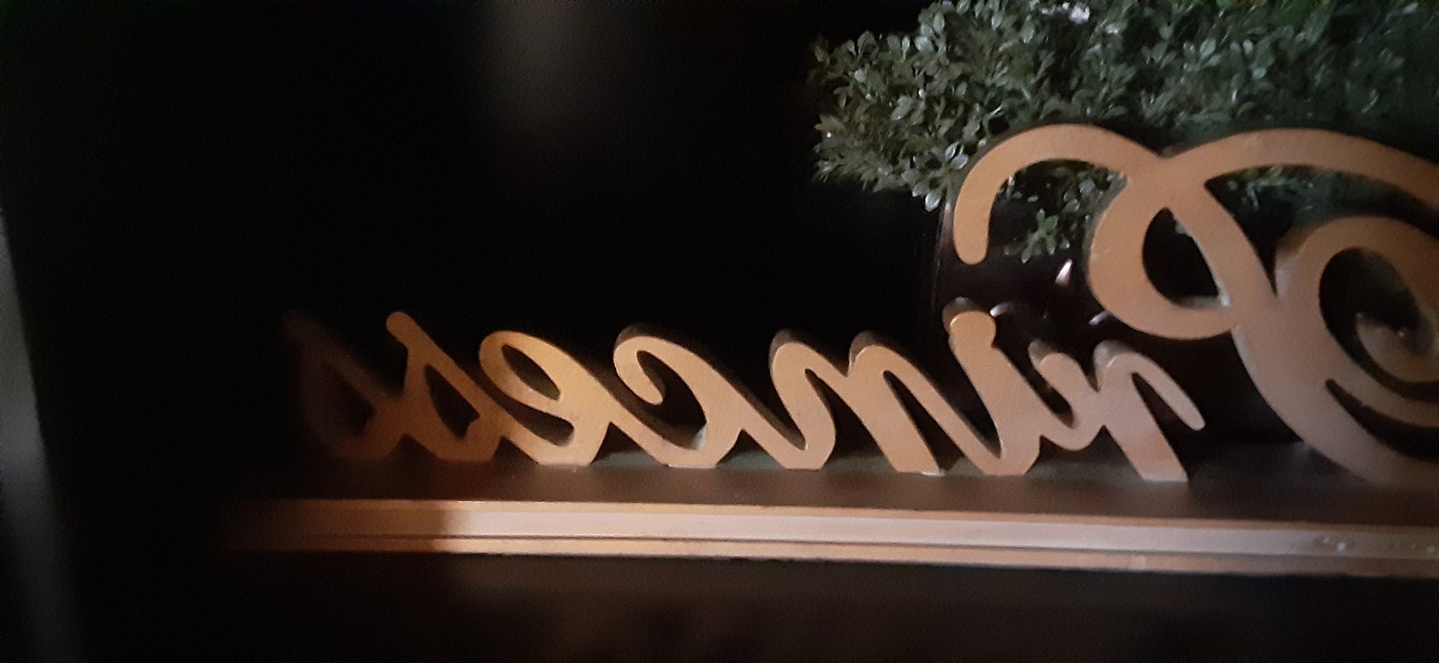 Wooden Stand-alone Name Sign Table-top Desk Dresser Etc - Etsy