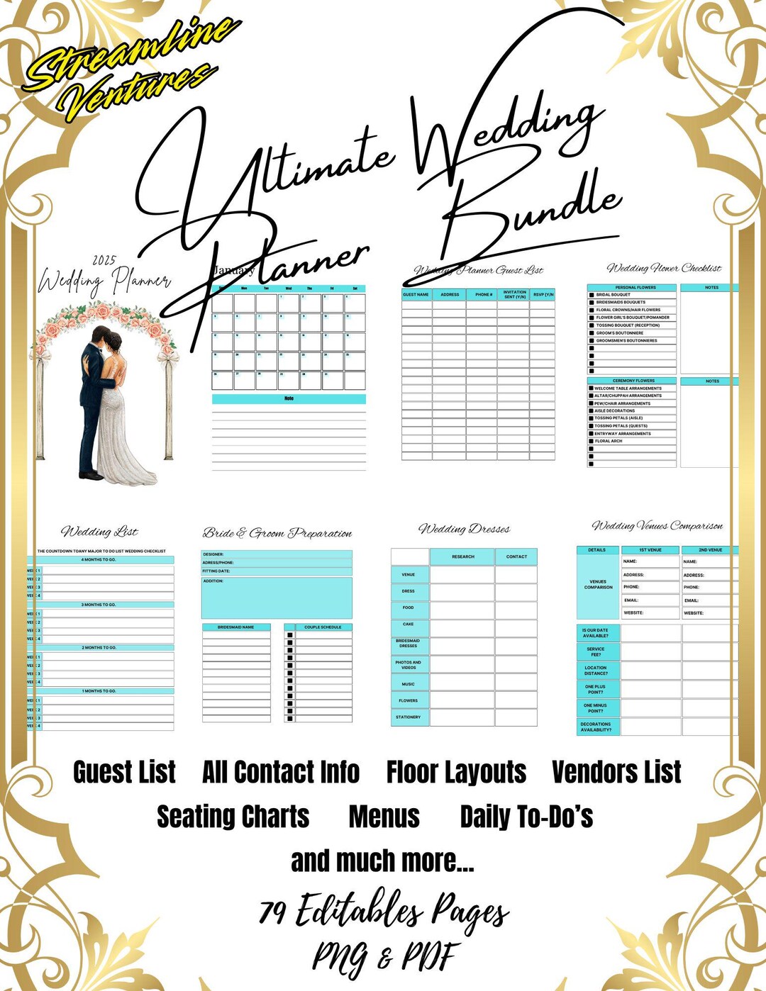 Streamline Ventures Presents the Ultimate Wedding Planner Bundle ...