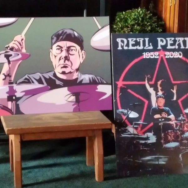 Neil Peart Decal - Etsy