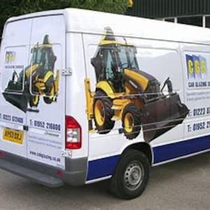 Custom Vinyl Graphics - Business Fleet Graphics - Company Logos ...