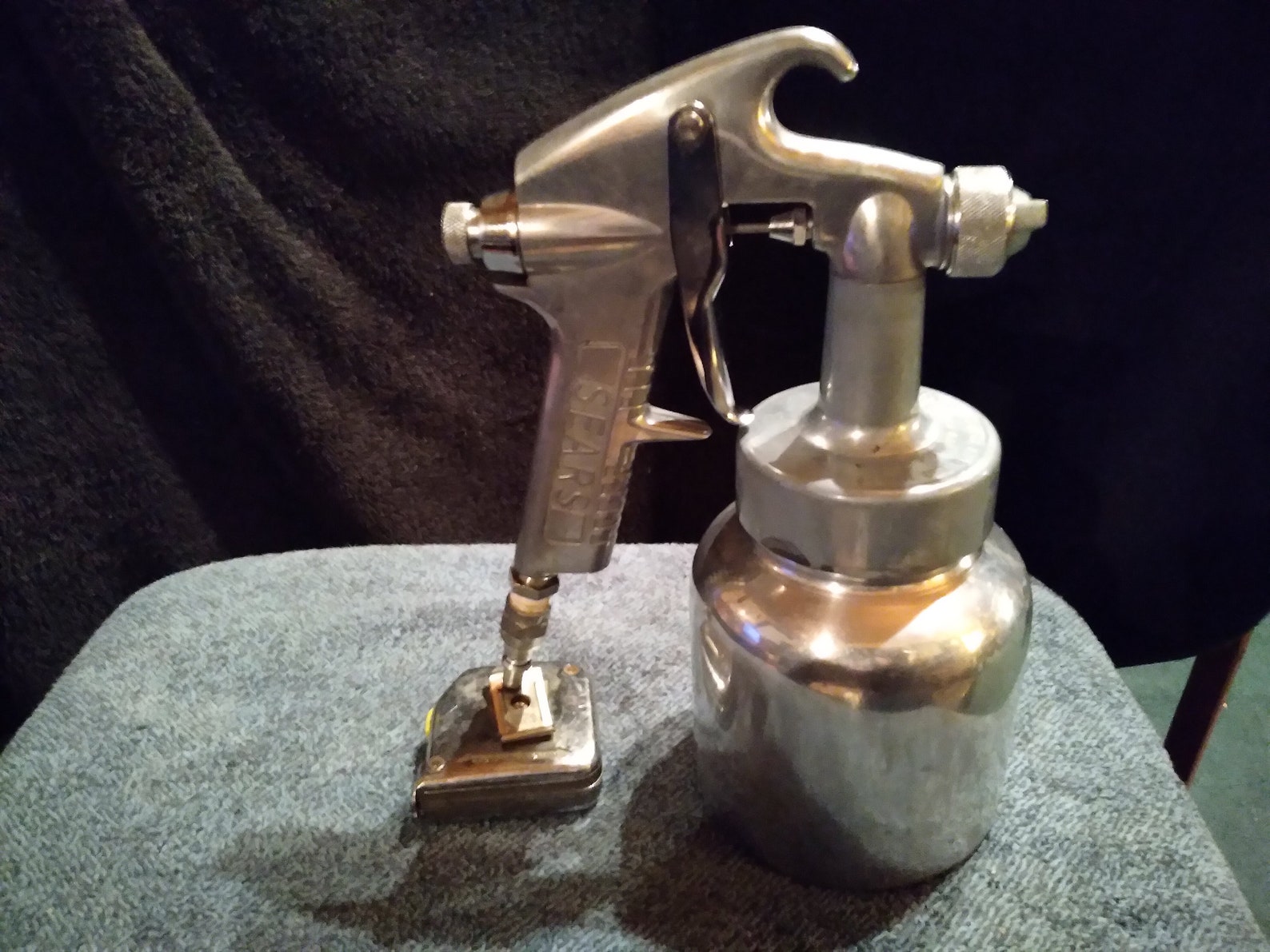 Vintage Sears Craftsman Paint Spray Gun Model 106.157010 - Etsy Vintage Sears Craftsman Paint Spray Gun Model 106.157010 - Etsy