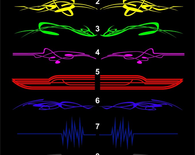 Custom Vinyl Pinstriping - Etsy