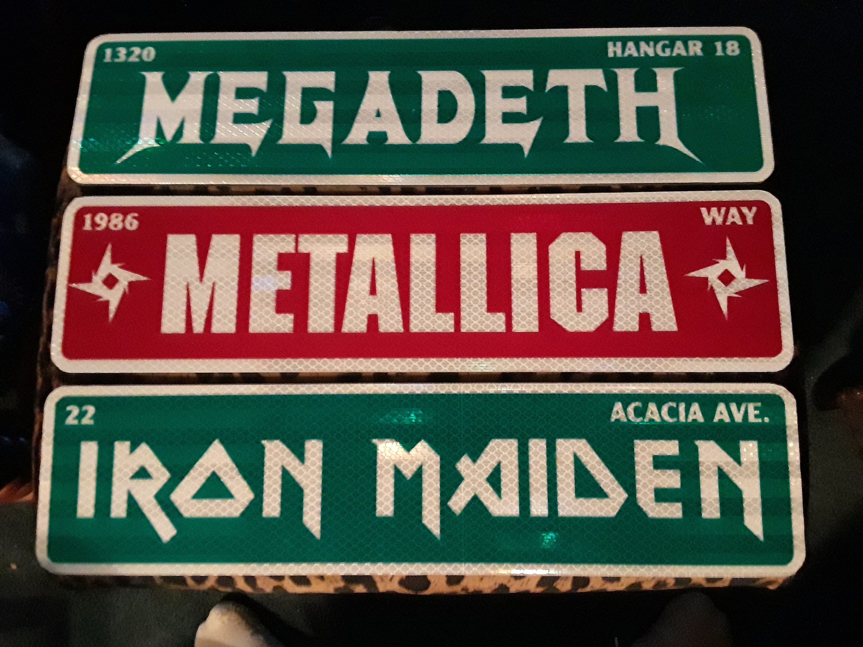 Rock/metal & Hip-hop/rap Personalized Street Signs - Etsy