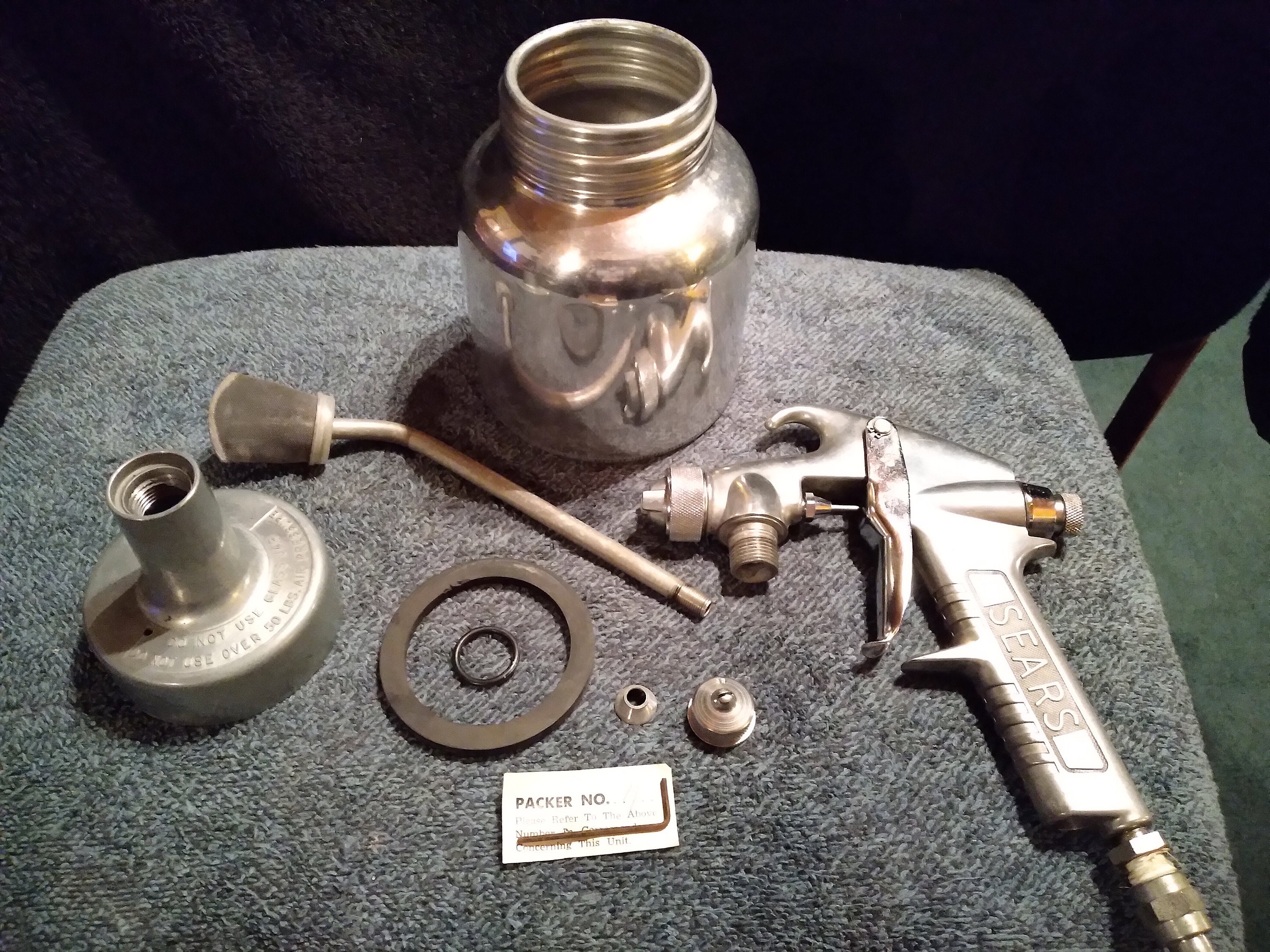 Vintage Sears Craftsman Paint Spray Gun Model 106.157010 - Etsy