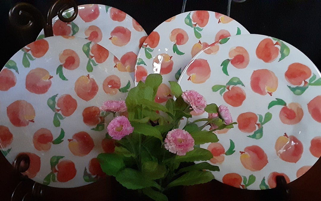 Set of (4) Melamine Dinner Plates Melamine Dinnerware Table Settings ...