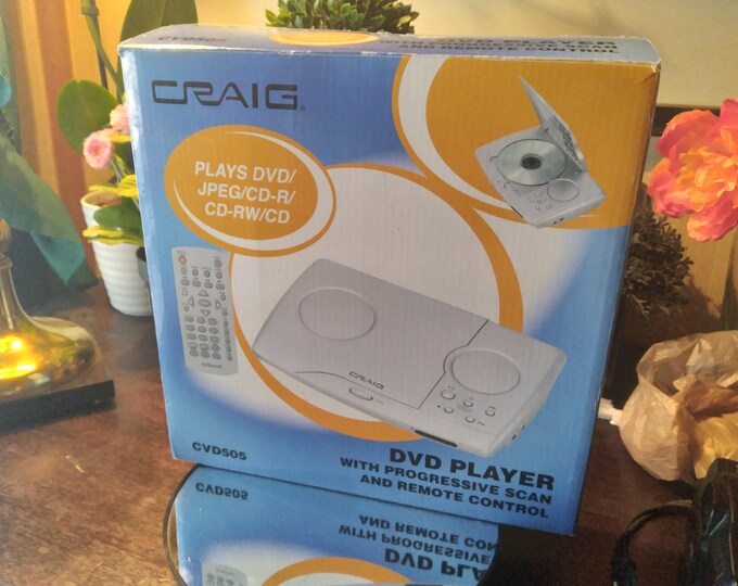 New Craig DVD Player Jpeg - CVD505 - New in Box - Etsy