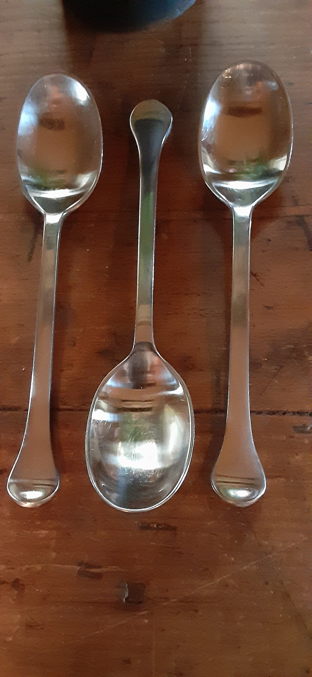 Vintage Dansk Kobenhaven Stainless Steel Soup Spoons - MCM Flatware Set ...
