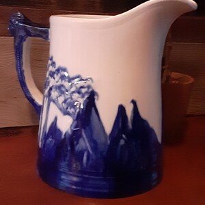 Antique Old Sleepy Eye Stoneware Pitcher: Sioux Chief Pottery - Etsy