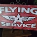 Vintage Flying A Service Sign - Garage Decor - Man Cave - Home/bar ...