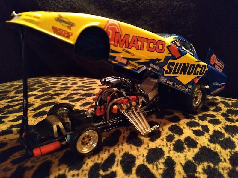 Chuck Etchells 1:24 NHRA Sunoco 2001 Camaro Funny Car NIB - Etsy