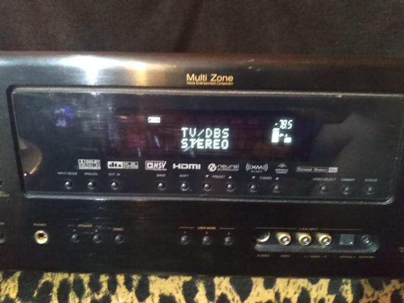 Denon AVR-887 Multi - Zone 7.1 Home Entertainment Amplifier - Tested ...