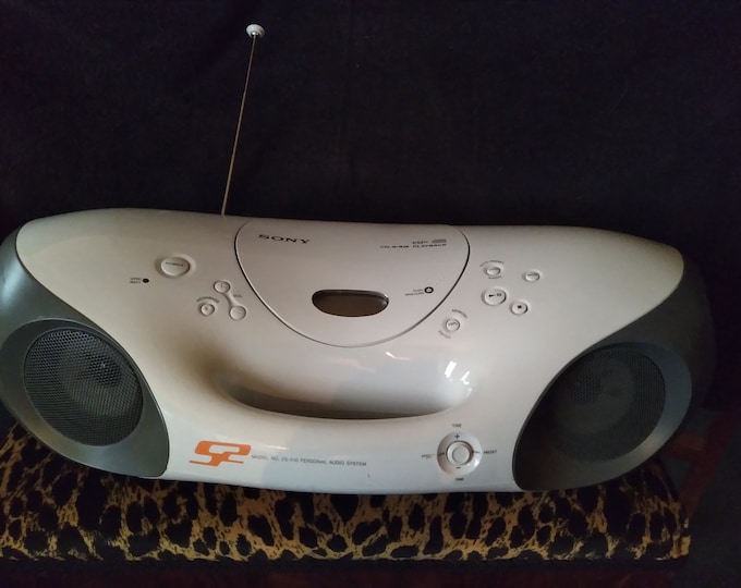 Sony ZS X10 Portable Am-fm Radio CD Player - Tested & Works - New ...