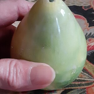 Set of 3 Vintage Alabaster Marble Stone Fruits Purple Eggplant Yellow ...