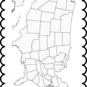 U.S.A. Children's Learning Coloring Book - Printables - Fun for Kids ...