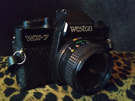 Weston WX-7 35mm Film Camera 50mm lente 1:6.3 serie 425177 - Etsy España