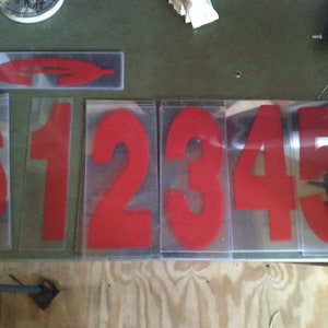 Flexible Changeable Plastic Letters Outdoor Marquee Portable Reader ...