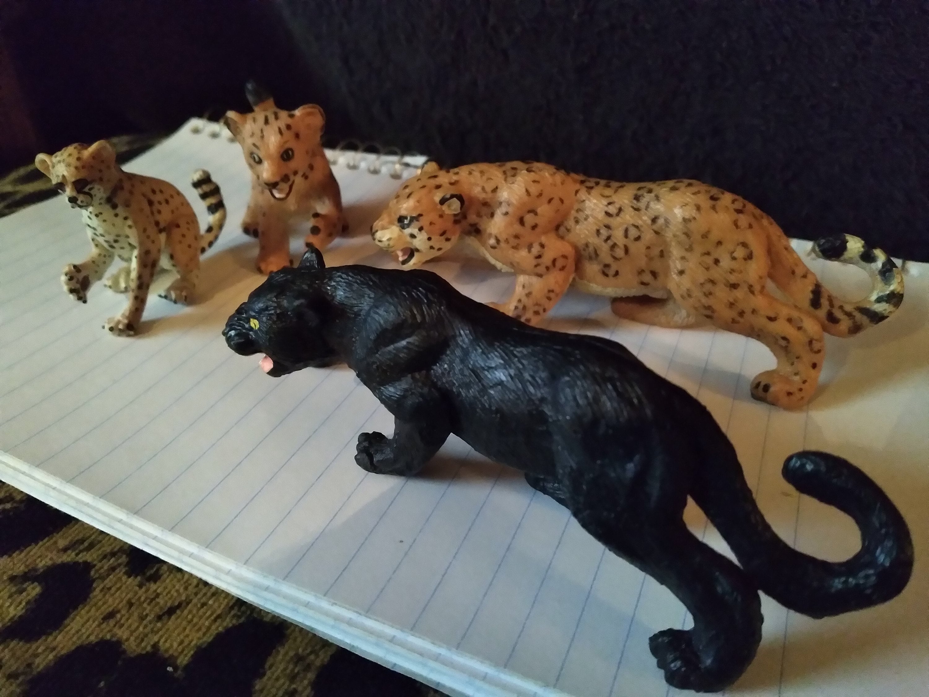 Vintage Safari Ltd Animal Figures Tigers Cheetahs - Etsy