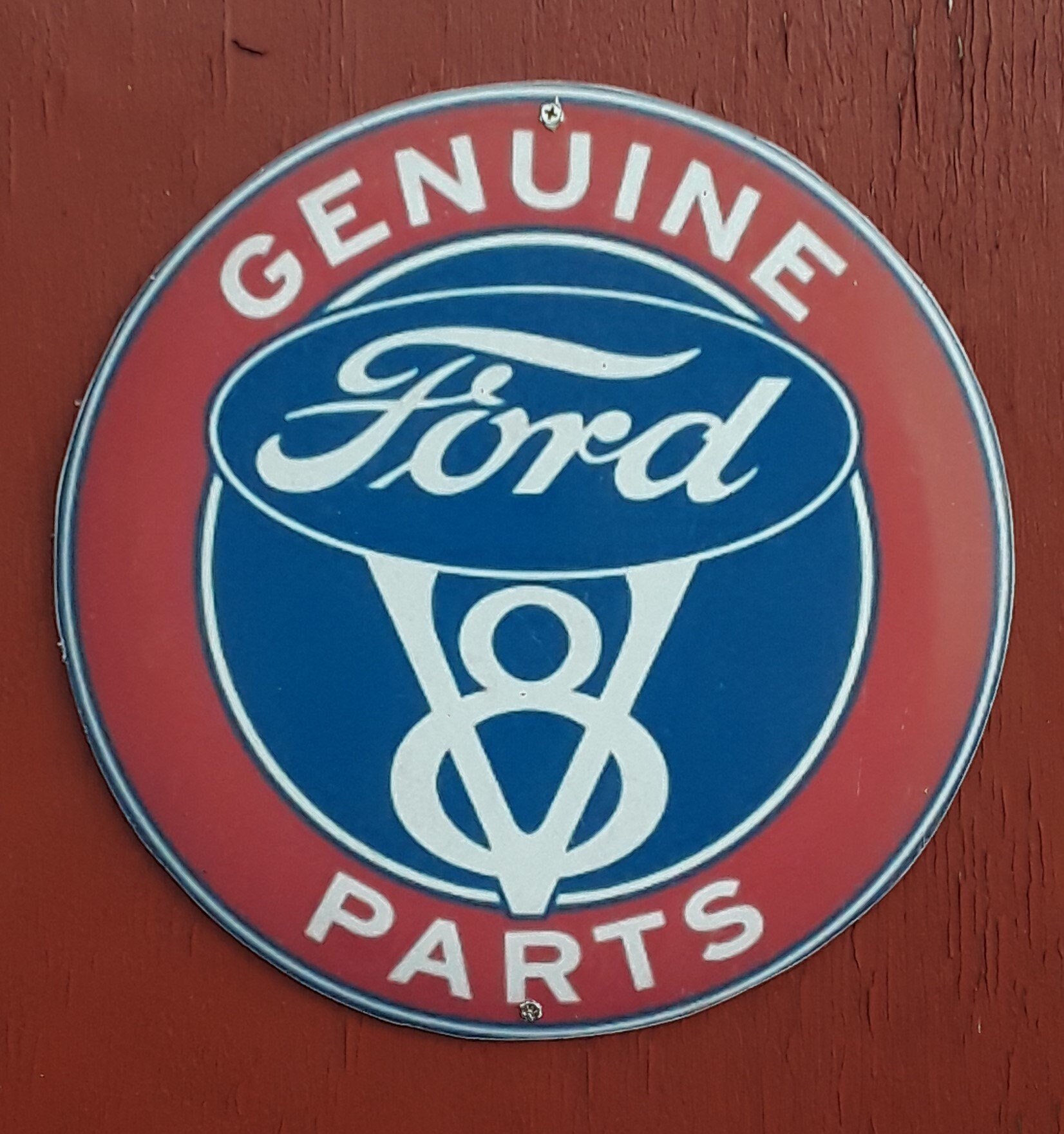 Vintage Ford Genuine V8 Parts Repro Sign Man Cave Garage - Etsy