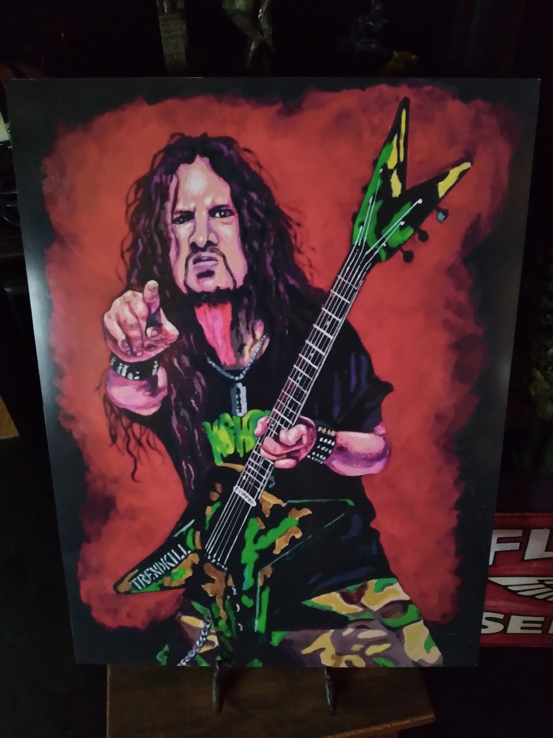 Dimebag Darrell Vinnie Paul Pantera/damage Plan/hell Yeah Vinyl Prints ...
