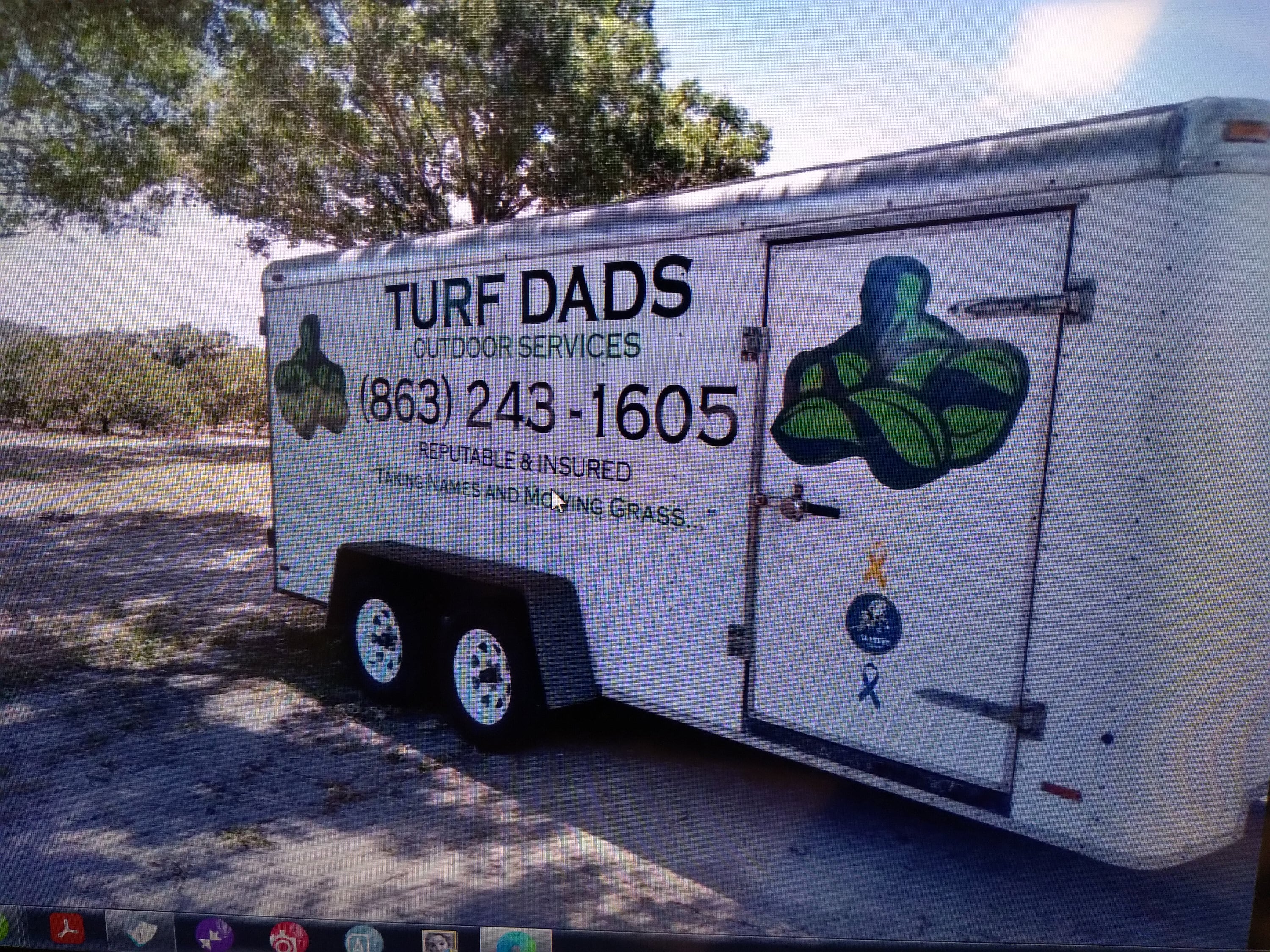 Custom Trailer Vinyl Lettering - Business Graphics- Advertising ...