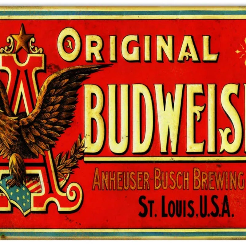 Budweiser Neon Signs - Etsy