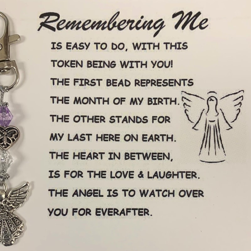 Remember Me Poem - Etsy