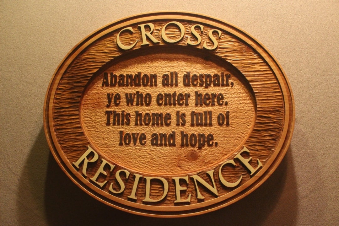 PERSONAL WOOD SIGNS | Hand Made Signs | Hand Carved Signs | Rustic Wood ...