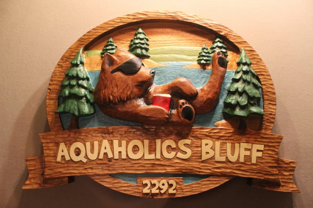 WATERFRONT SIGNS | Cabin Signs | Custom Signs | Vacation Home Signs ...