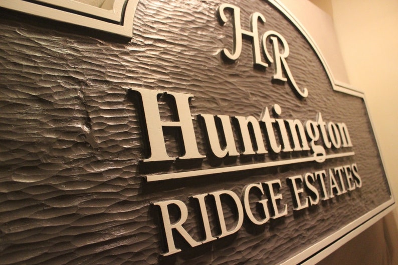 CUSTOM NEIGHBORHOOD SIGNS | Development Sign | Personalized Signs ...