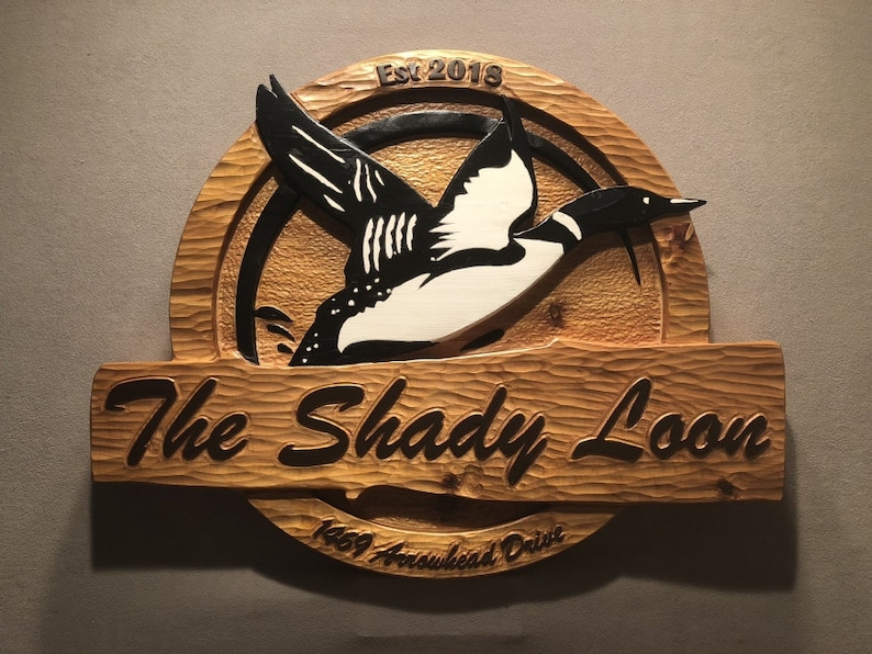 CUSTOM CARVED SIGNS, Wood Signs, Wooden Signs, Cabin Signs, Cottage ...