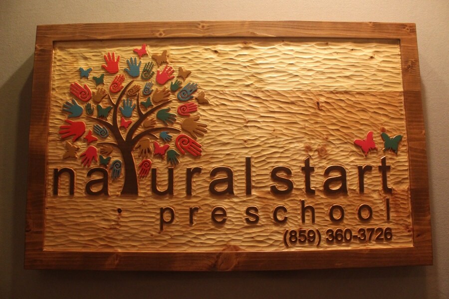 CUSTOM SCHOOL SIGN | Business Sign | Company Sign | Store Sign | Custom ...