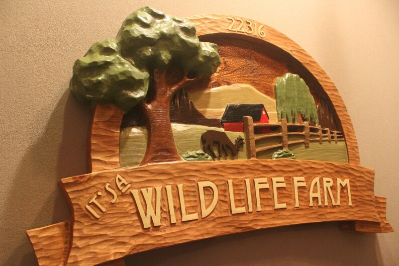CUSTOM FARM SIGN | Ranch Signs | Hand Carved Signs | Hand Made Signs ...