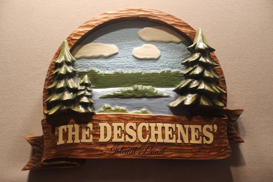 LAKE HOUSE SIGN Hand Carved Sign Waterfront Signs Coastal Signs Rustic ...