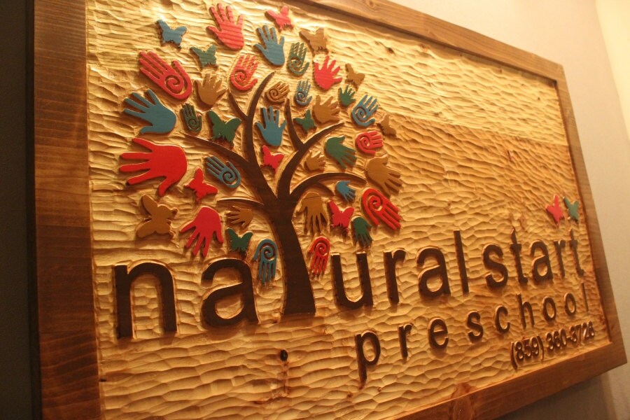 CUSTOM SCHOOL SIGN | Business Sign | Company Sign | Store Sign | Custom ...