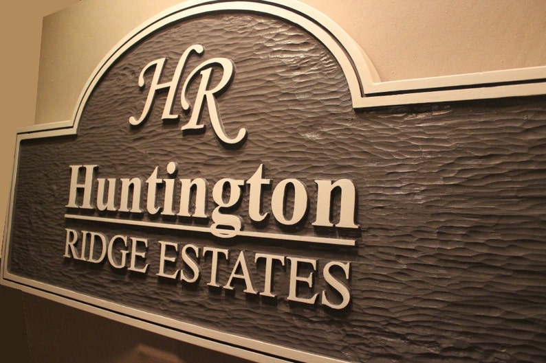 CUSTOM NEIGHBORHOOD SIGNS | Development Sign | Personalized Signs ...