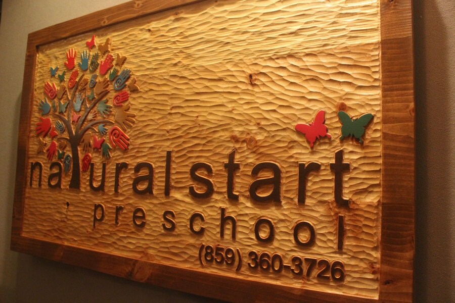 CUSTOM SCHOOL SIGN | Business Sign | Company Sign | Store Sign | Custom ...