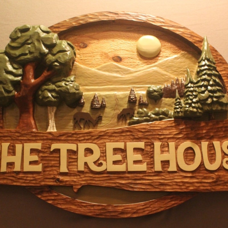 Carved Wooden Signs - Etsy