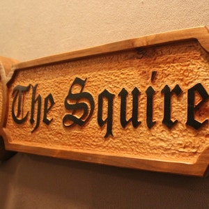 CUSTOM LOGO SIGN | Hand Carved Sign | Hand Made Sign | Carved Wooden ...