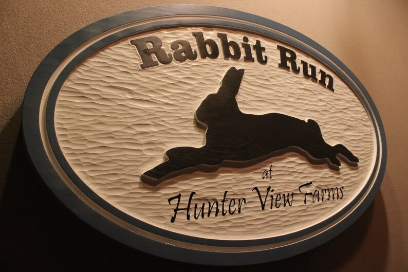 CUSTOM FARM SIGNS | Ranch Signs | Animal Signs | Rabbit Signs | Family ...