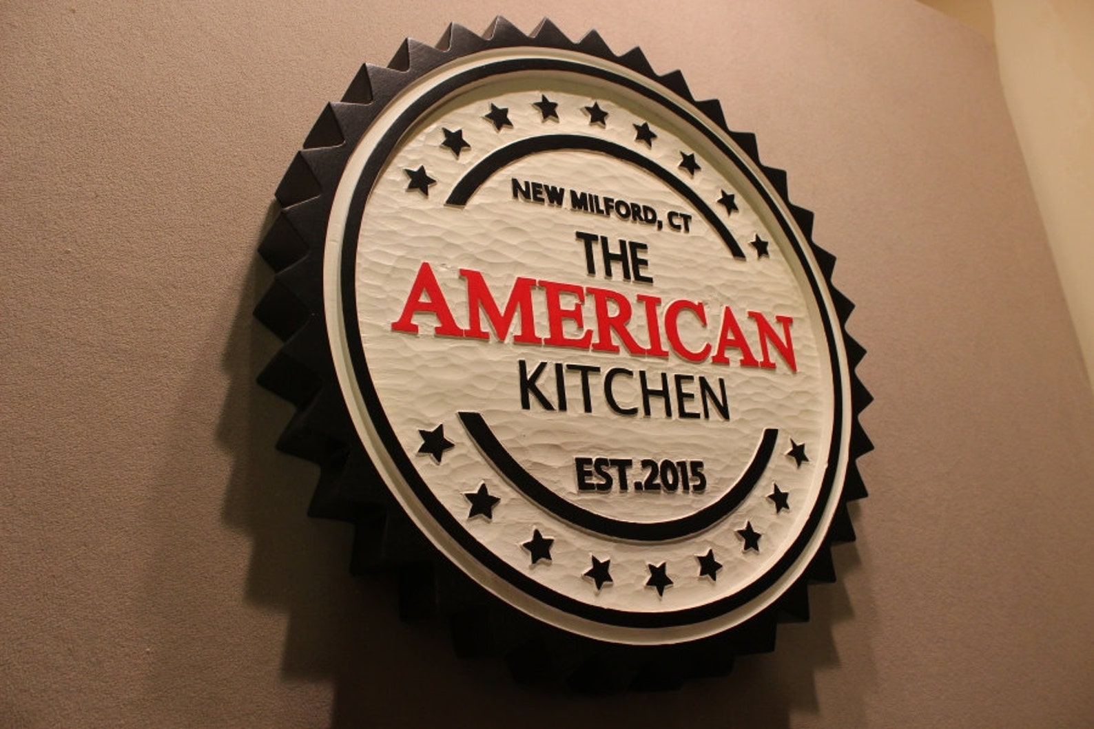 RESTAURANT SIGNS | Custom Wood Sign | Bar Sign | Small Business Sign ...