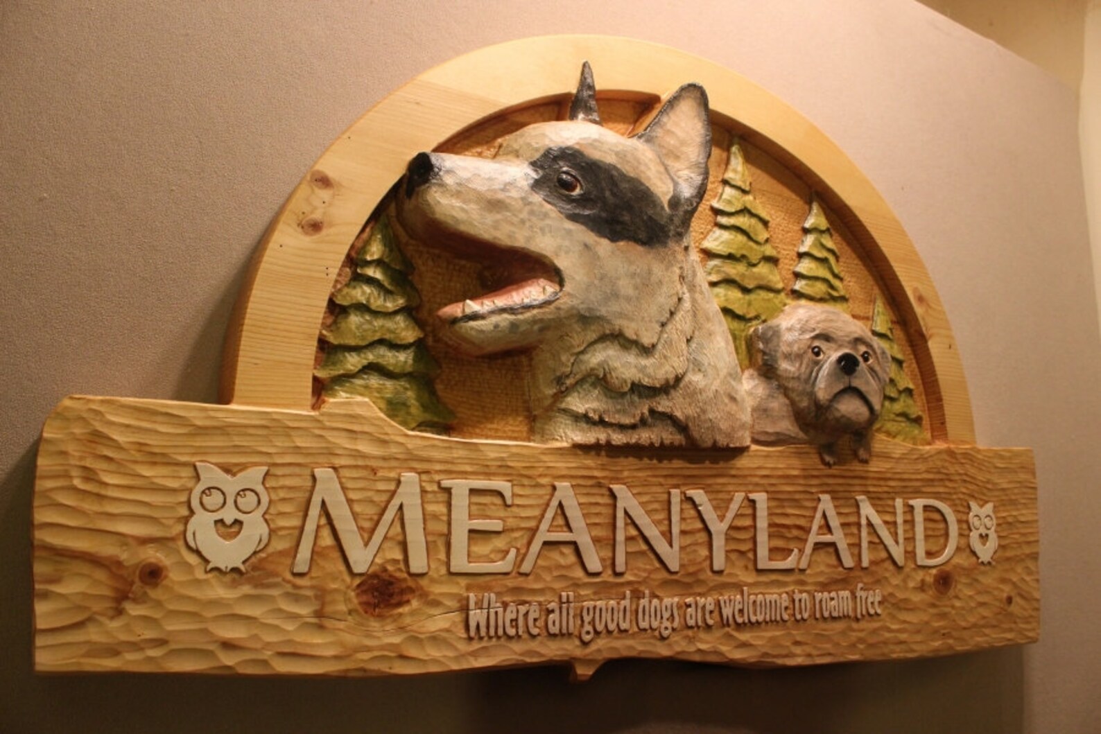 CUSTOM PET SIGN | Dog Signs | Personalized Signs | Hand Carved Sign ...