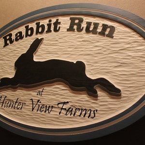 CUSTOM FARM SIGNS | Ranch Signs | Animal Signs | Rabbit Signs | Family ...