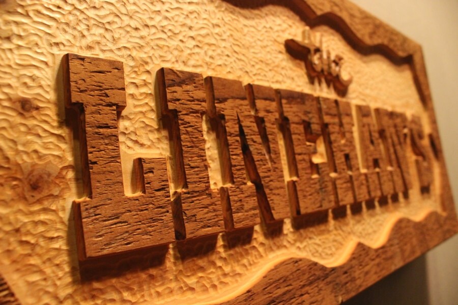 FAMILY NAME SIGNS | Personalized Signs | Hand Carved Signs | Hand Made ...