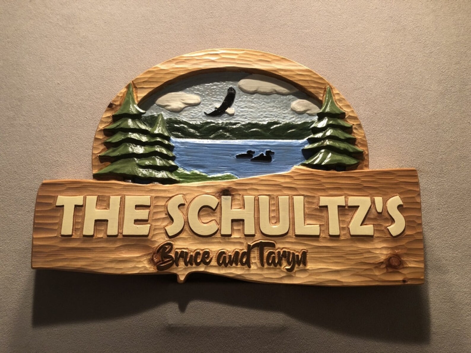 CUSTOM CARVED SIGN Wood Signs Cabin Signs Home Signs - Etsy