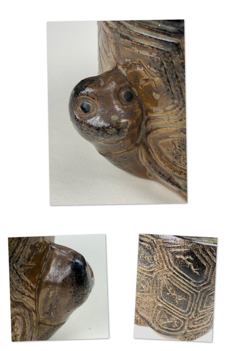 Turtle Tortoise Leaf Tree Motif Candlestick Taper Holders Pair - Etsy