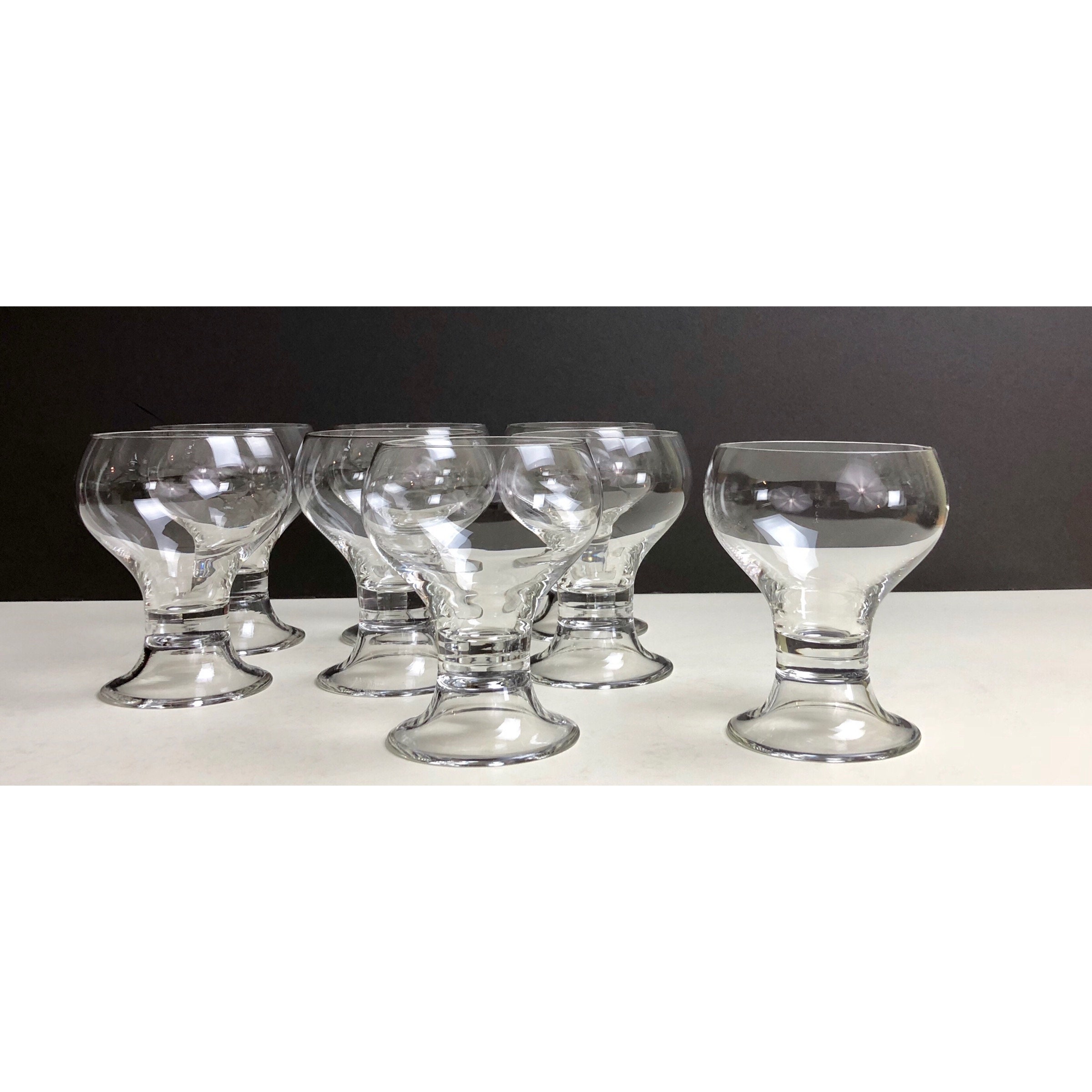 Vintage Rosenthal Studio Line Glasses Signed Modern Crystal | Etsy