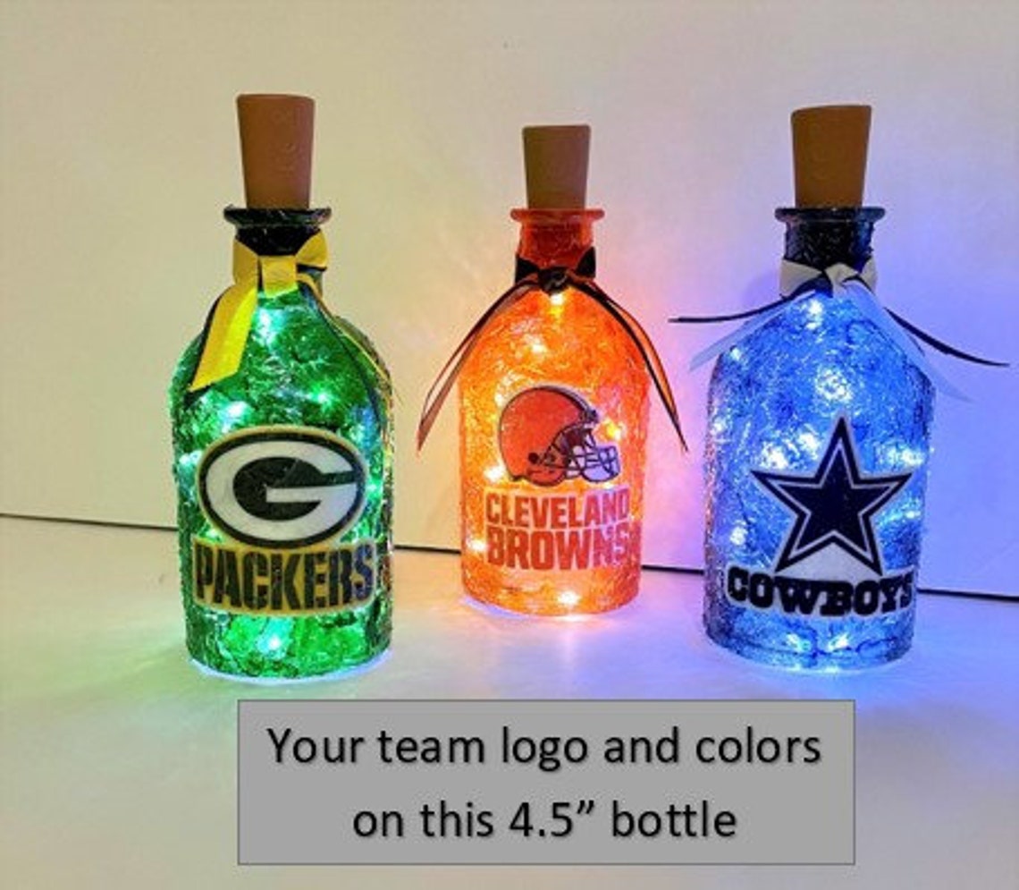 Chicago Bulls Lights. Chicago Bulls Light up Bottles. Chicago - Etsy