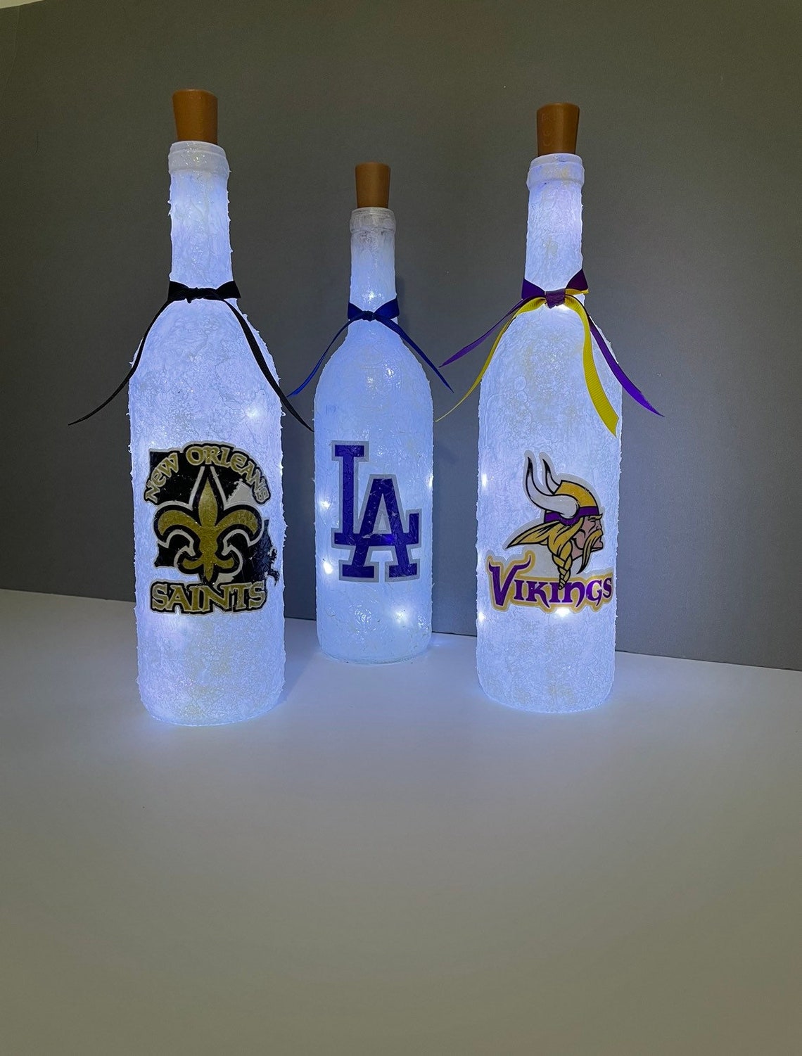 Chicago Bulls Lights. Chicago Bulls Light up Bottles. Chicago - Etsy