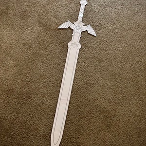 Full Size Master Sword Legend of Zelda Breath of the Wild Downloadable ...