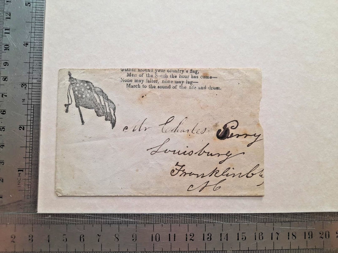 Civil War Confederate Cover - Etsy